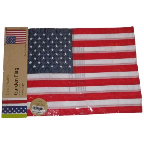 New Creative | Other | New Creative American Flag Garden Flag 3 X 18 ...